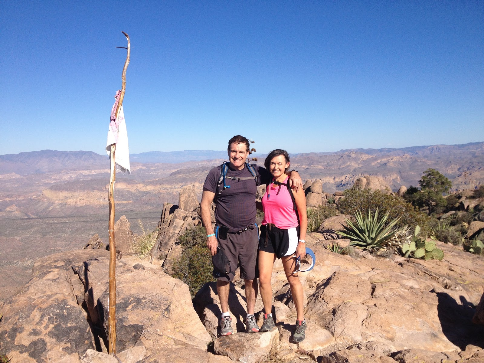 50 Hikes for 2012-13: Hike #3 - Siphon Draw, Apache Junction, AZ