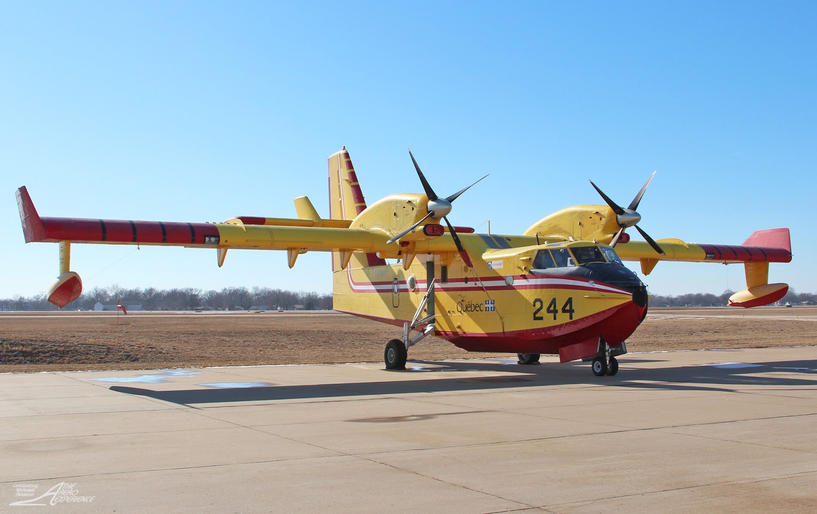 The Aero Experience: Canadian Fire Fighting Aircraft Make Stop at St ...