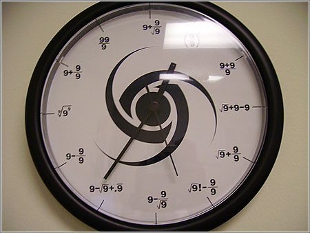 RELOJES MATEMÁTICOS ~ tolentinopla