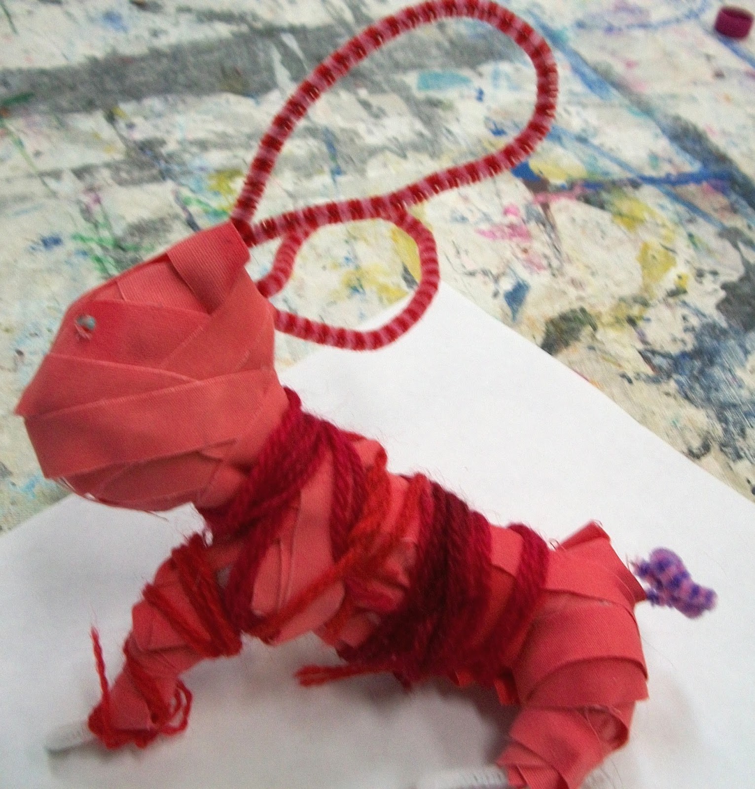 Julie B Booth: Colorful Creatures from Fiber Camp