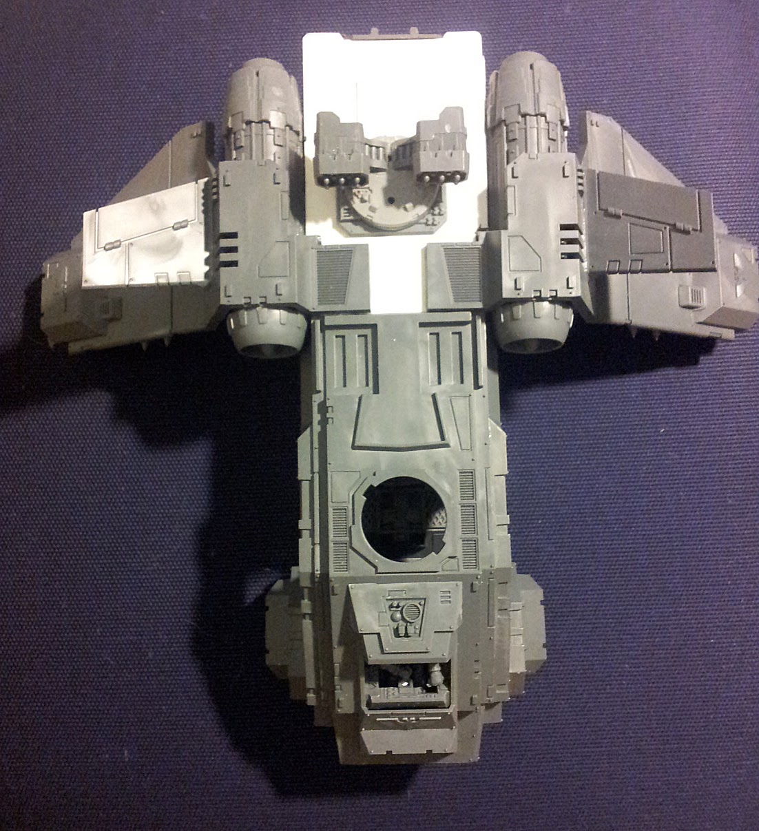 invivos: HORUS HERESY: Storm Eagle Gunship Painting in progress