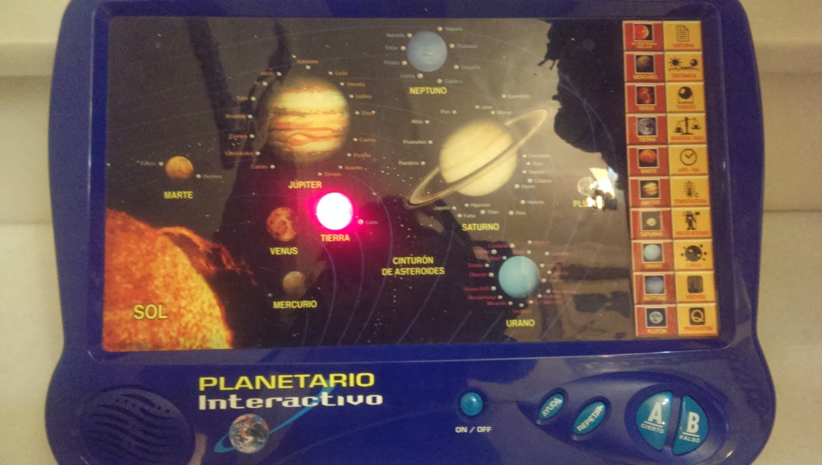 El casillero de Mila: Planetario interactivo, viajar por el sistema ...