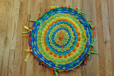 How to Make a Woven Rug | Munchkins and Mayhem