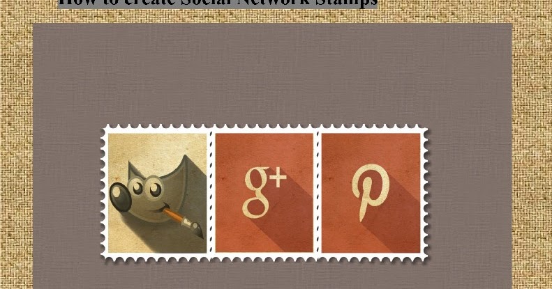 Gimp Nexux Tutoriales: How to create Social Network Stamps