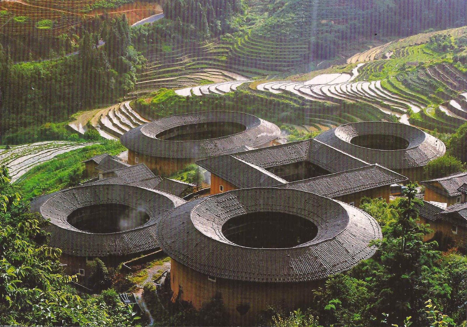 A Journey of Postcards: Fujian Tulou | China