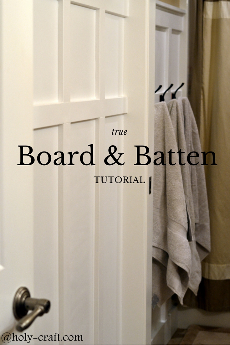 True Board and Batten a tutorial on installing on textured walls