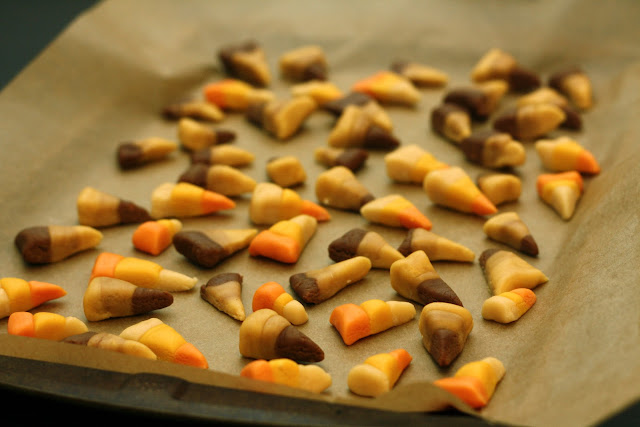 K's Veg Recipes: Vegan Candy Corn and Chocolate Candy Corn