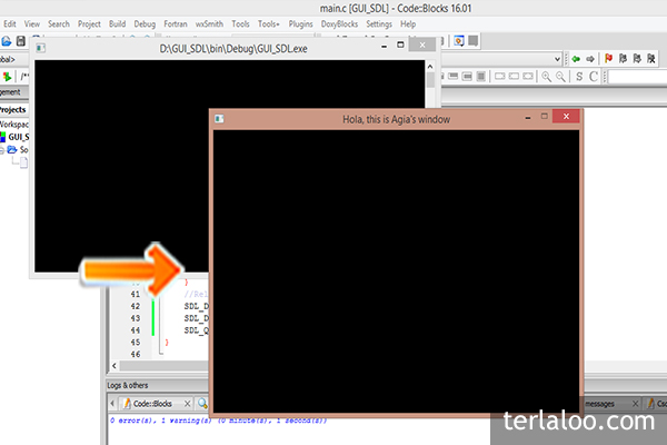 SDL 2.0 ~ Using the GUI library and access it with C - Terlaloo.com