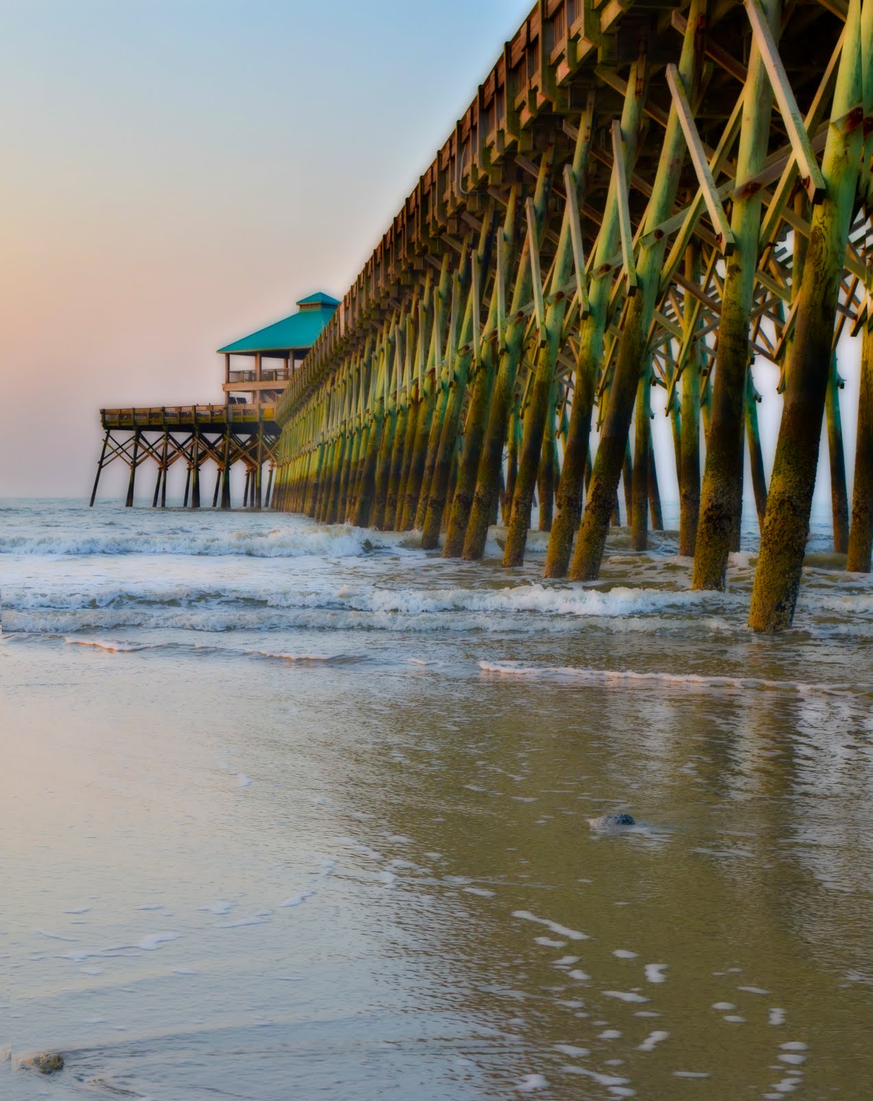 East To West: Folly Beach Pier