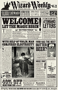 Wizarding in Savannah: Advertise in the Savannah WIZARD WEEKLY
