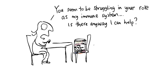 Shelley cartoons: Chapter 1. Meet my immune system