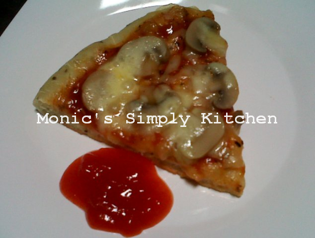 Pizza Topping Jamur (Mushroom Pizza) - Monic's Simply Kitchen