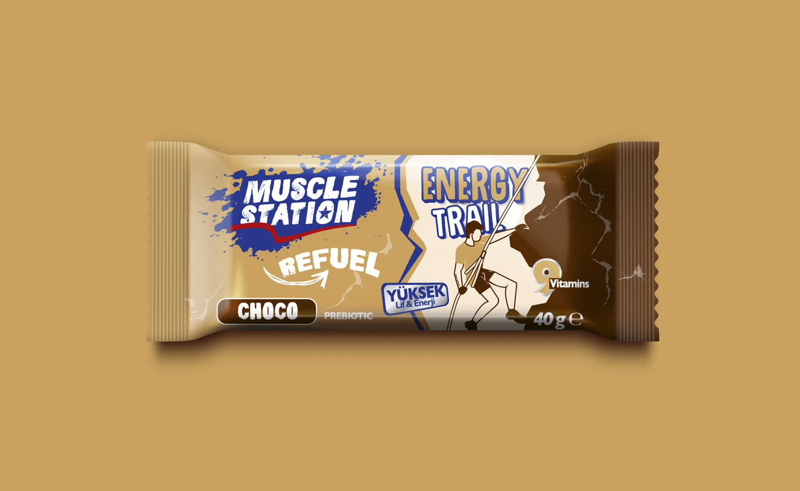 Muscle Station High Protein Bar – Packaging Of The World
