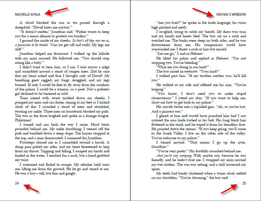 Rachelle Ayala Blog: Book Formatting