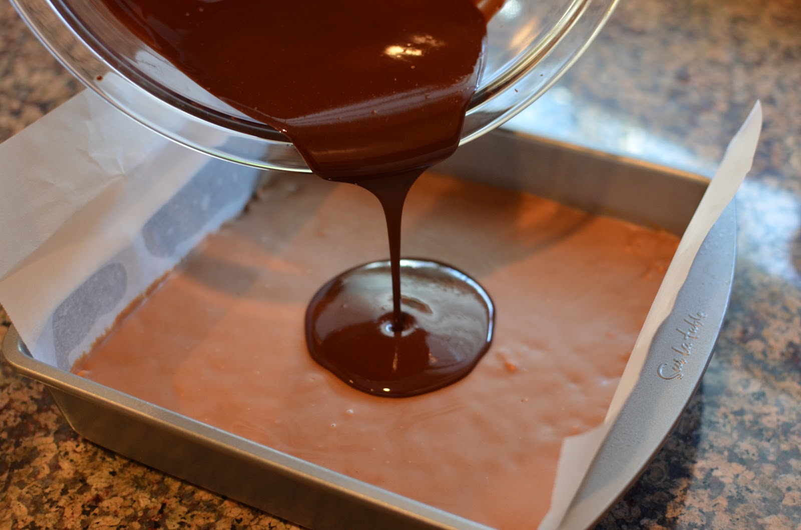 Playing with Flour: Peanut butter crispy bars