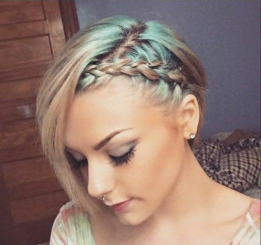 10 Trenzas para cabello corto hazlo viendo este tutorial ~ Manoslindas.com