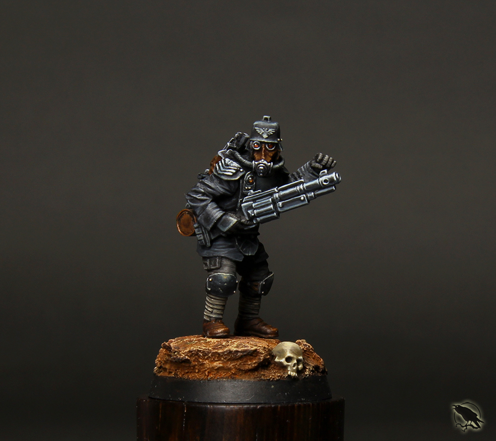 into the Ravenswood: Deathkorps of Krieg engineer sergeant