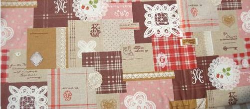 BEADing4sale: Fabric: English Patchwork Design