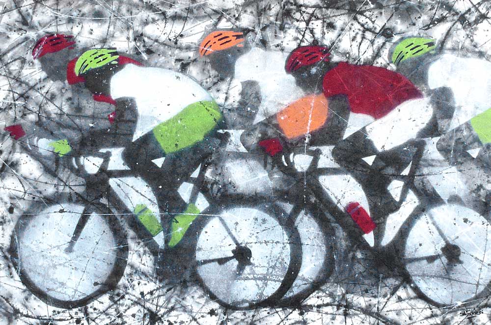 simonsgallery art blog: Cycling Art