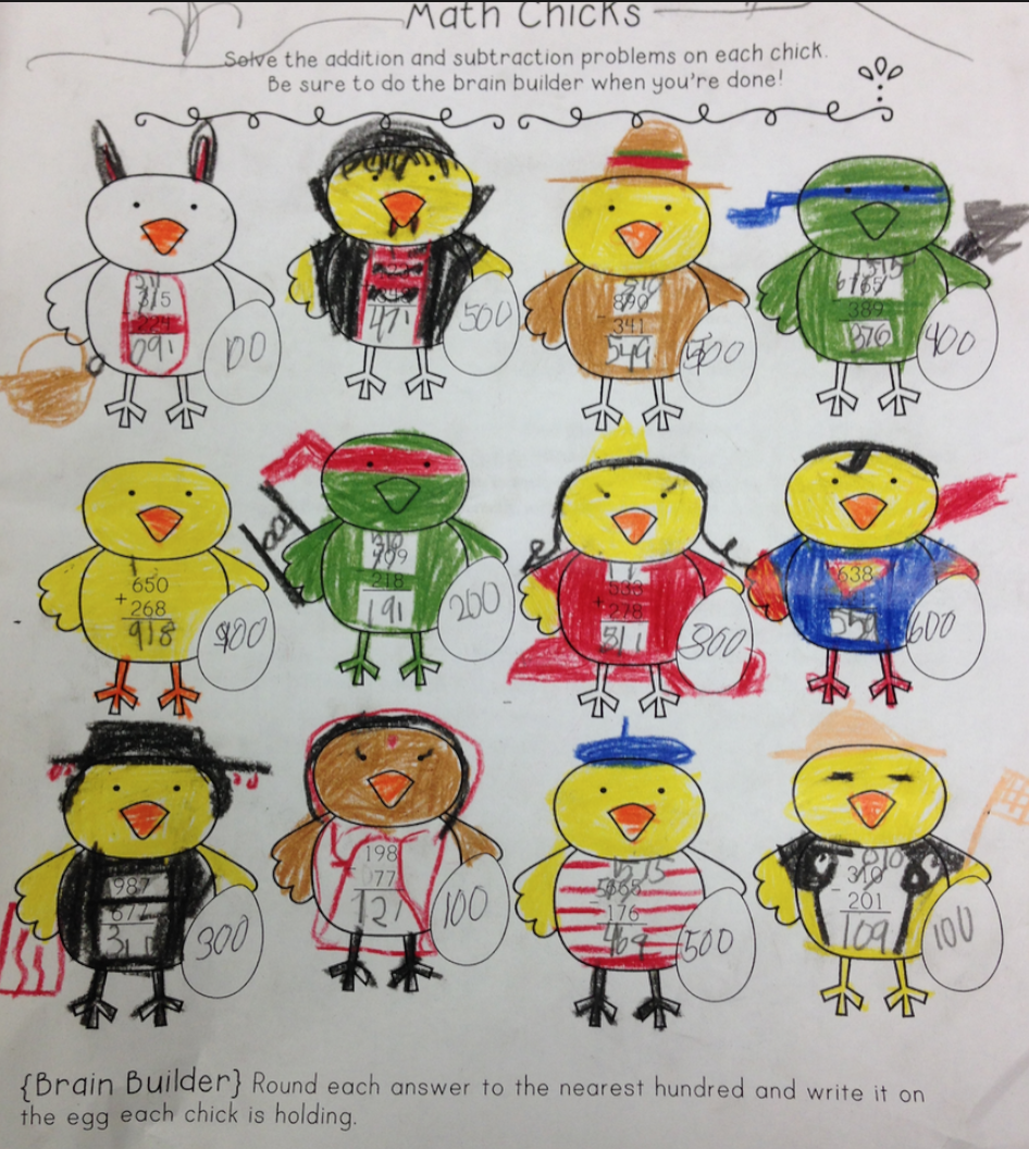 An Upgrade for April - Sunny Days in Second Grade