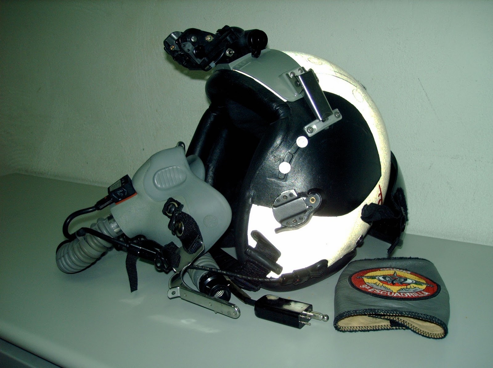 Cascos de Vuelo: Casco HGU-68/P + MBU-14/P + Anclaje/Soporte Gafas ...