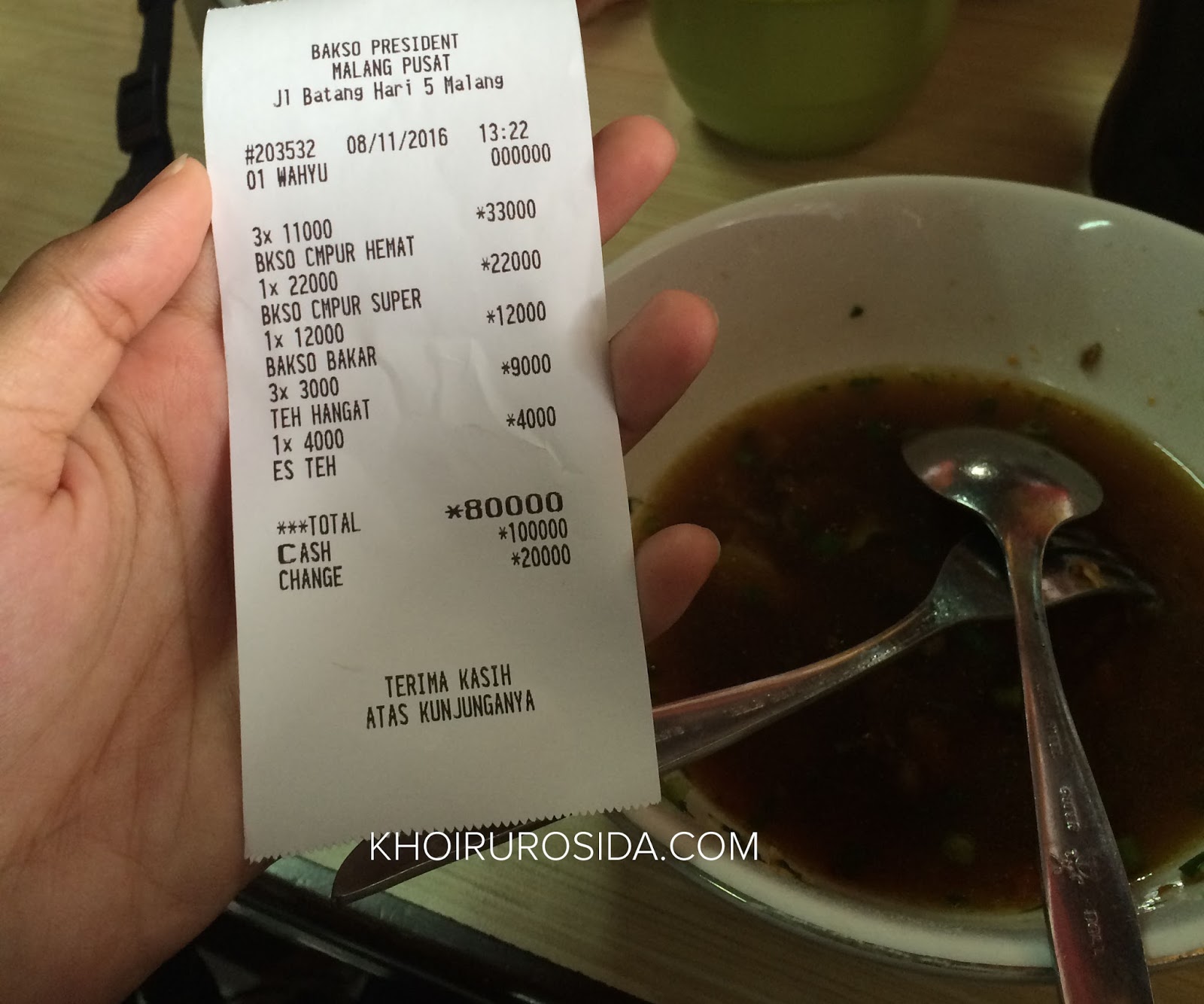 Bakso President Malang - Wisata kuliner pinggir Rel — Look At Me