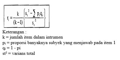 Share Everything I Want: VALIDITAS DAN RELIABILITAS INSTRUMEN PENELITIAN