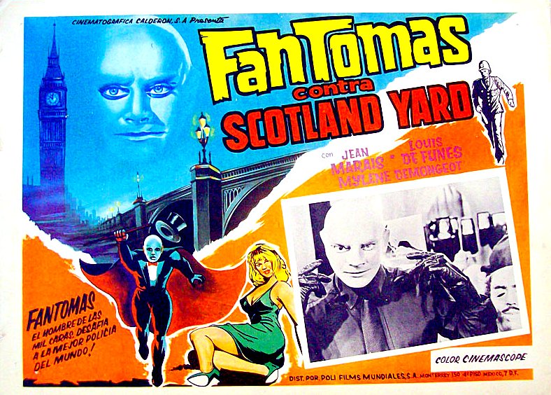 Cover Univers: Fantômas contre Scotland Yard (1967) André Hunebelle ...