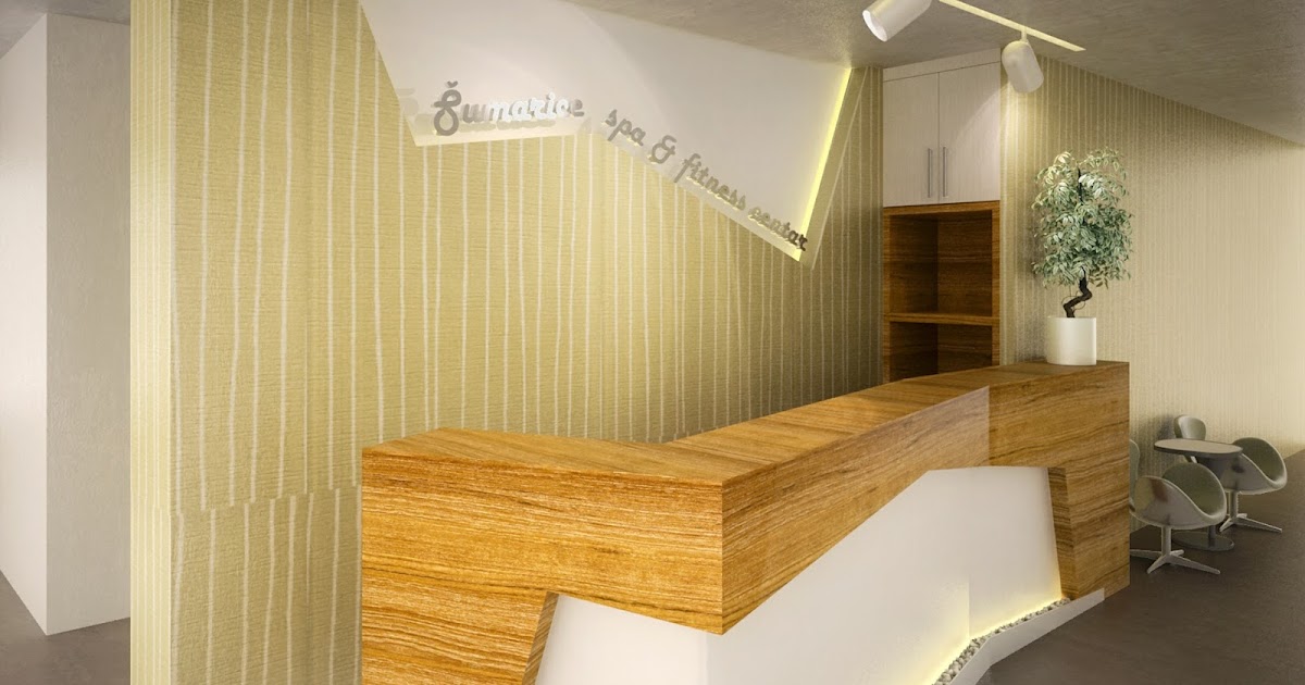 Meja Resepsionis Custom