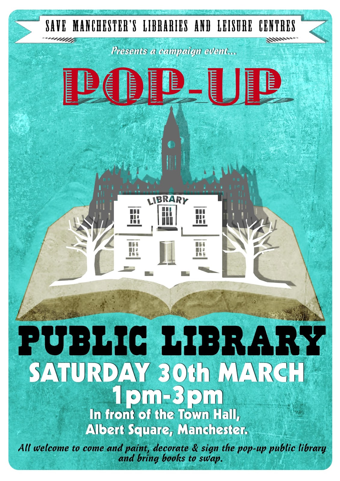 Save Burnage Library: Pop-up Library Event
