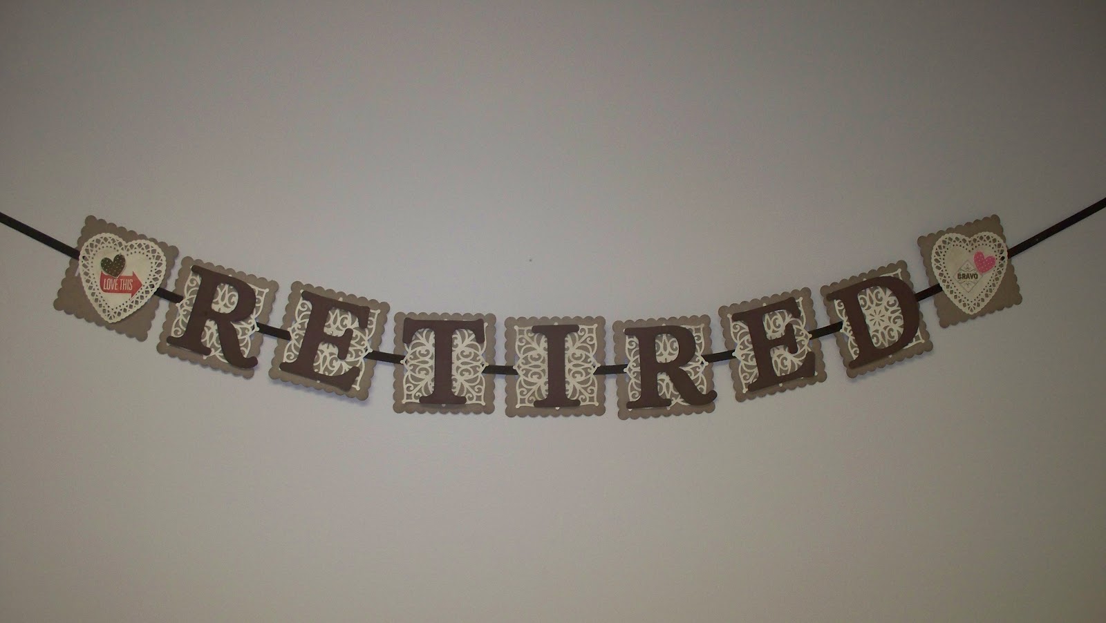 Make Do: Banner for Retirement Party