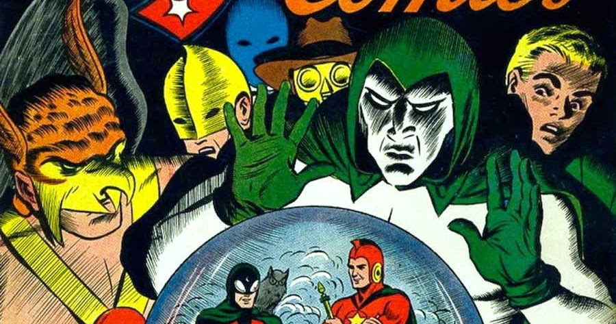 All Star Comics #8 - 1st Wonder Woman, Historic issue - Pencil Ink