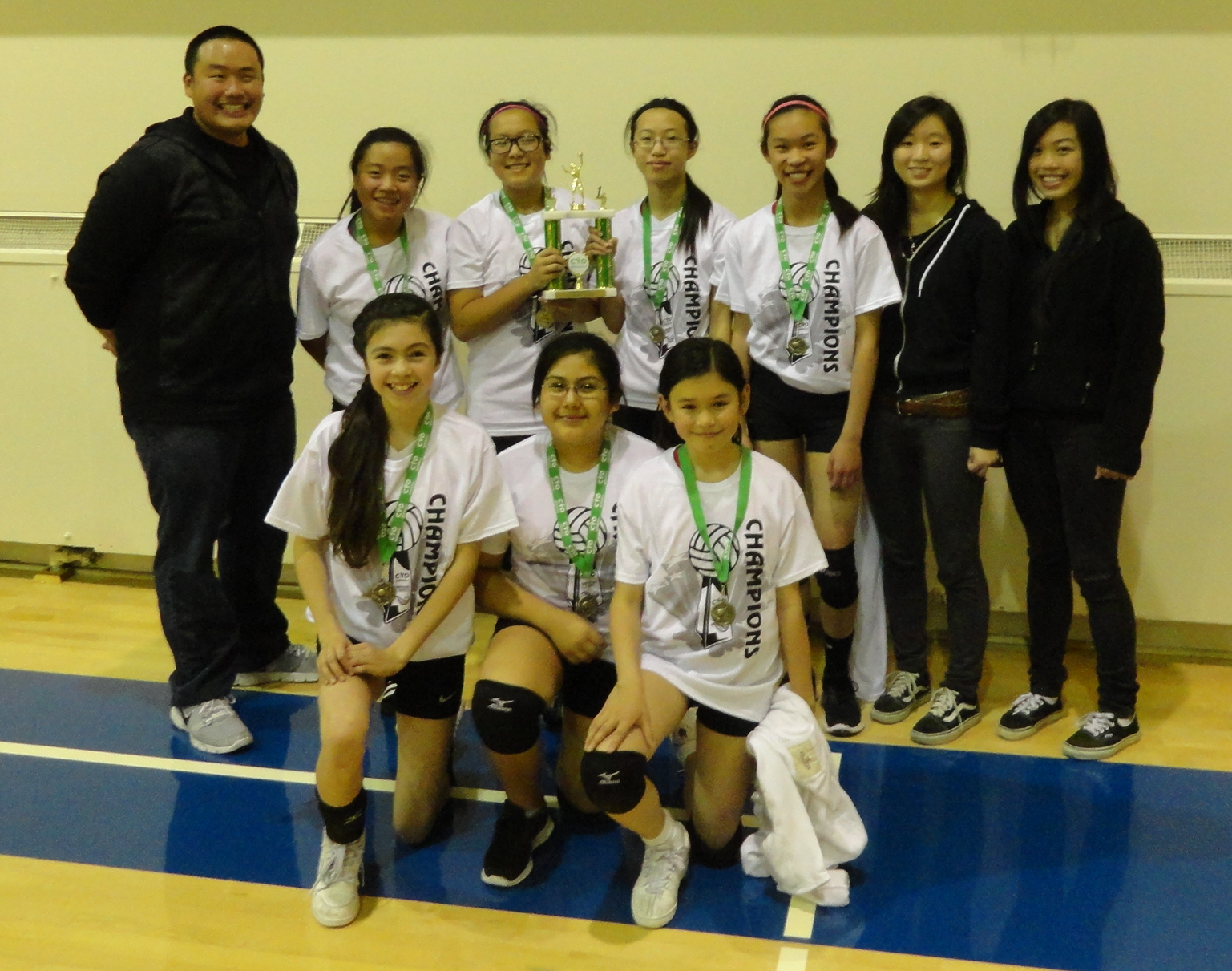 St. Mary's Athletics: 7th/8th grade girls win epic match to take home ...