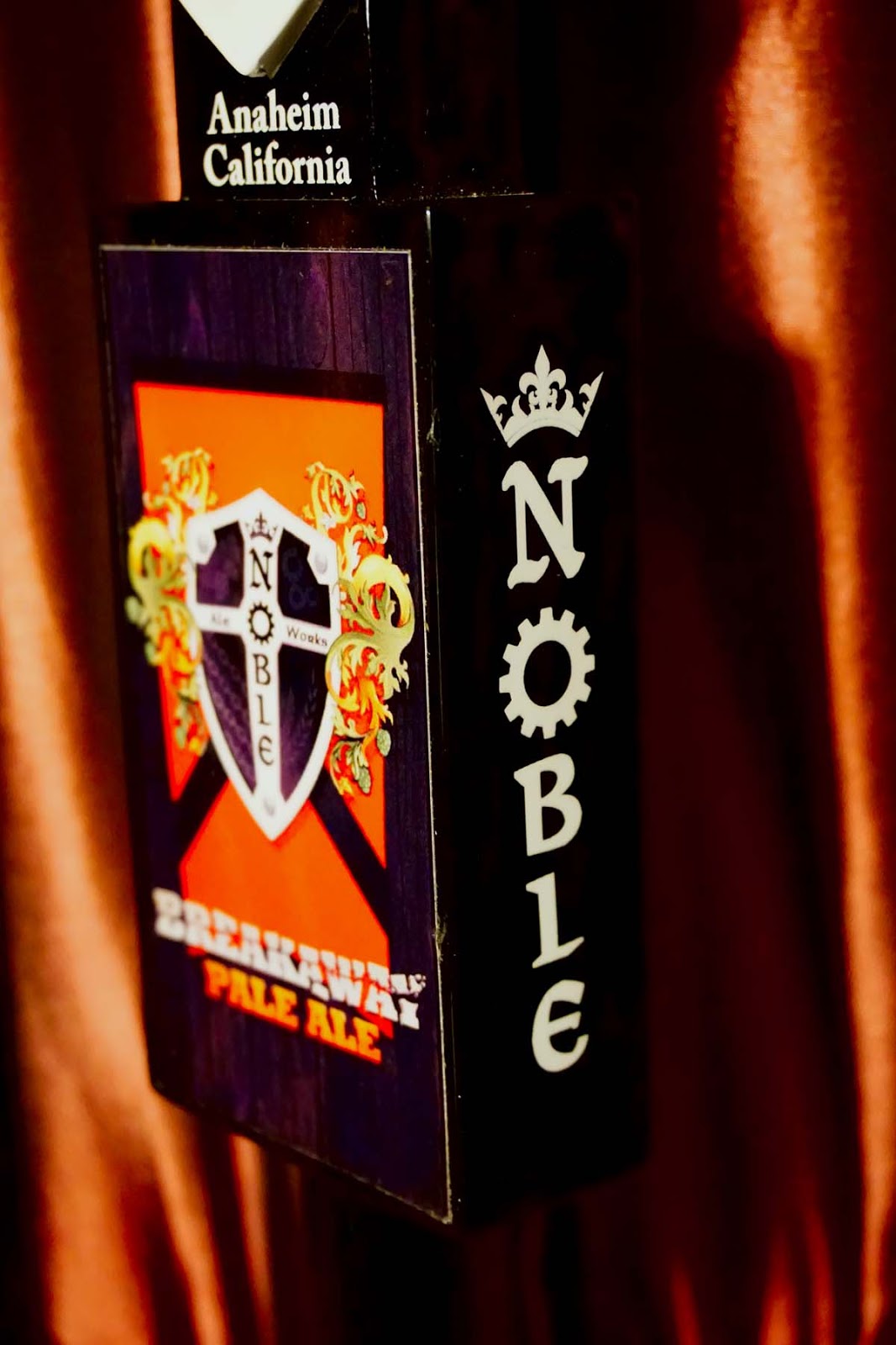 Tap Handle #515: Noble Ale Works - Breakaway Pale Ale