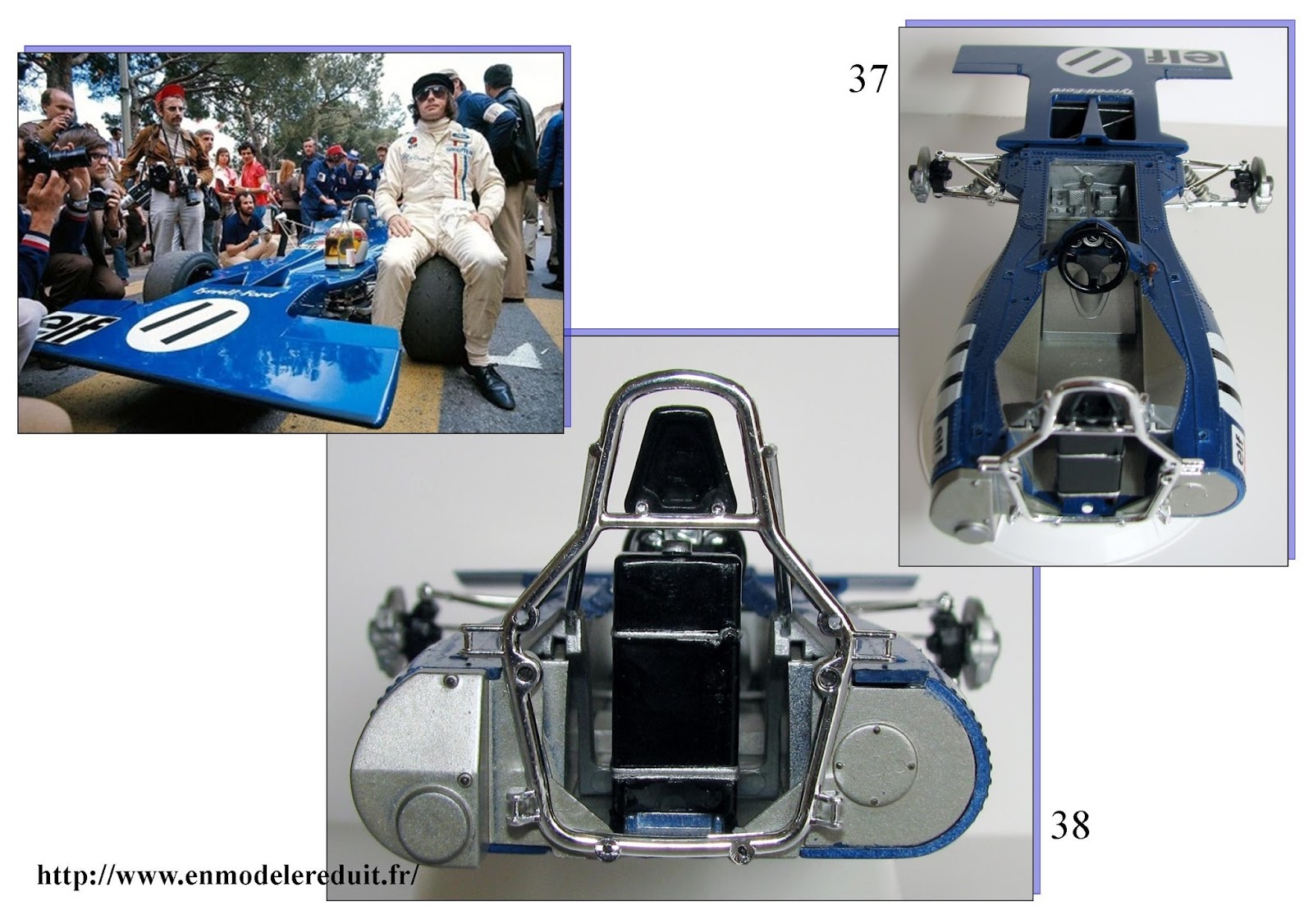 En Modèle Réduit: Tyrrell 003 1971 Version GP de MONACO