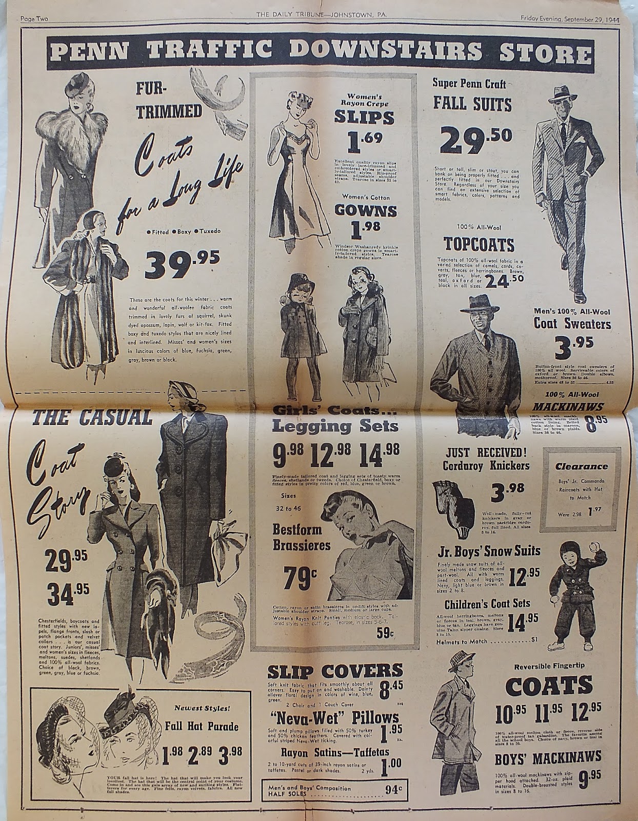 The Johnstown Tribune - WWII: September 29, 1944: Yank Third and ...