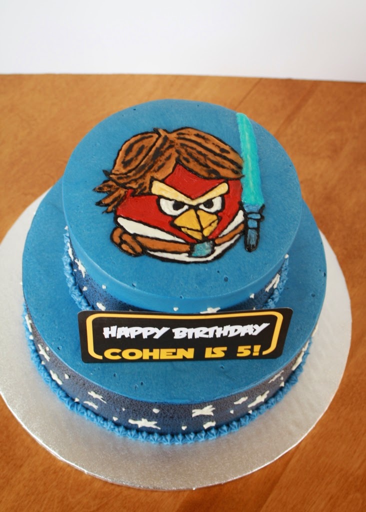 Party Cakes: Angry Birds Star Wars Cake for Cohen