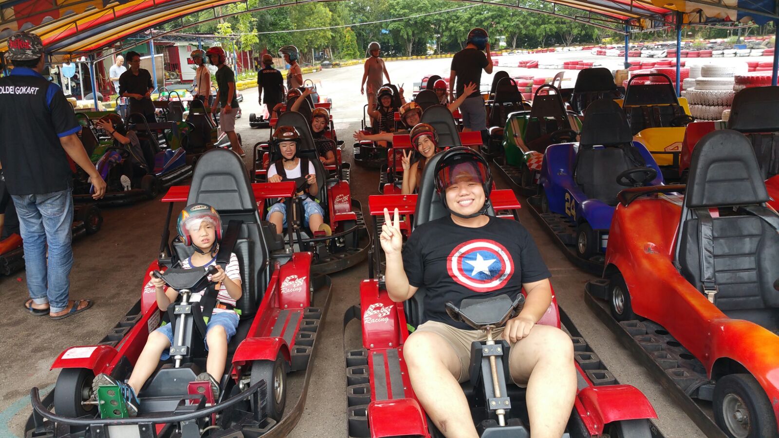 2D1N Batam Trip with Colleague - Go Kart - Kelong Restuarant - Golden City