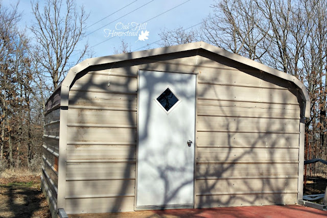 Our Almost-Free Shed - Oak Hill Homestead