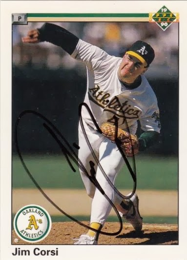 Daily Autograph: Jim Corsi