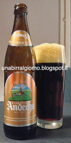 UNA BIRRA AL GIORNO: Andechser Doppelbock Dunkel