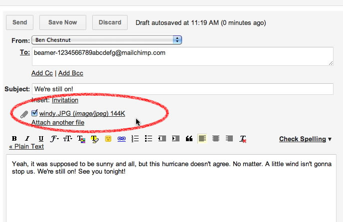 E-mail Attachments ~ ONLINE IT ACADEMY