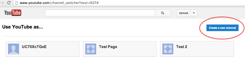 Create a new business or brand YouTube channel and new Google+ Page ...