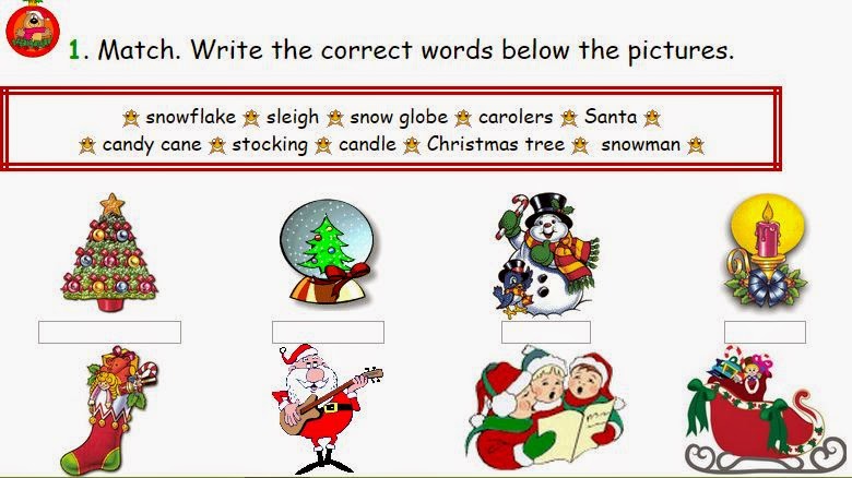 Let's learn English!: Christmas