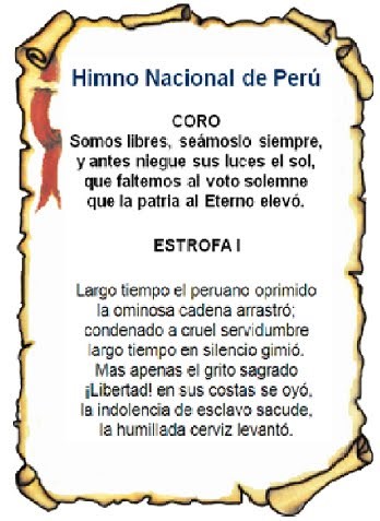 simbolos de la patria