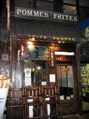 lace, vanilla, & poise: NYC: Pommes Frites