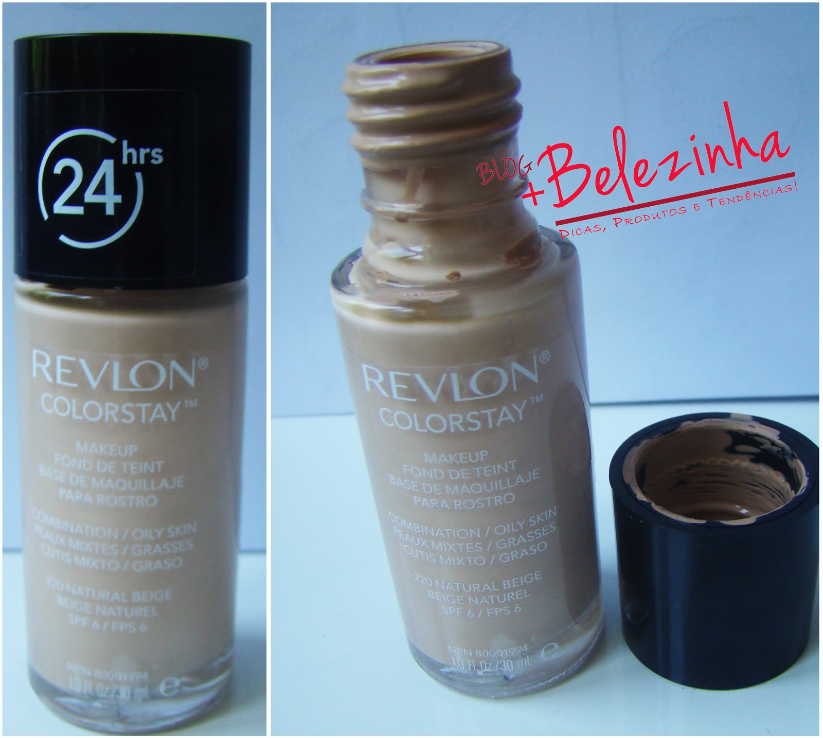 Mais Belezinha: Resenha: Base Revlon Colorstay