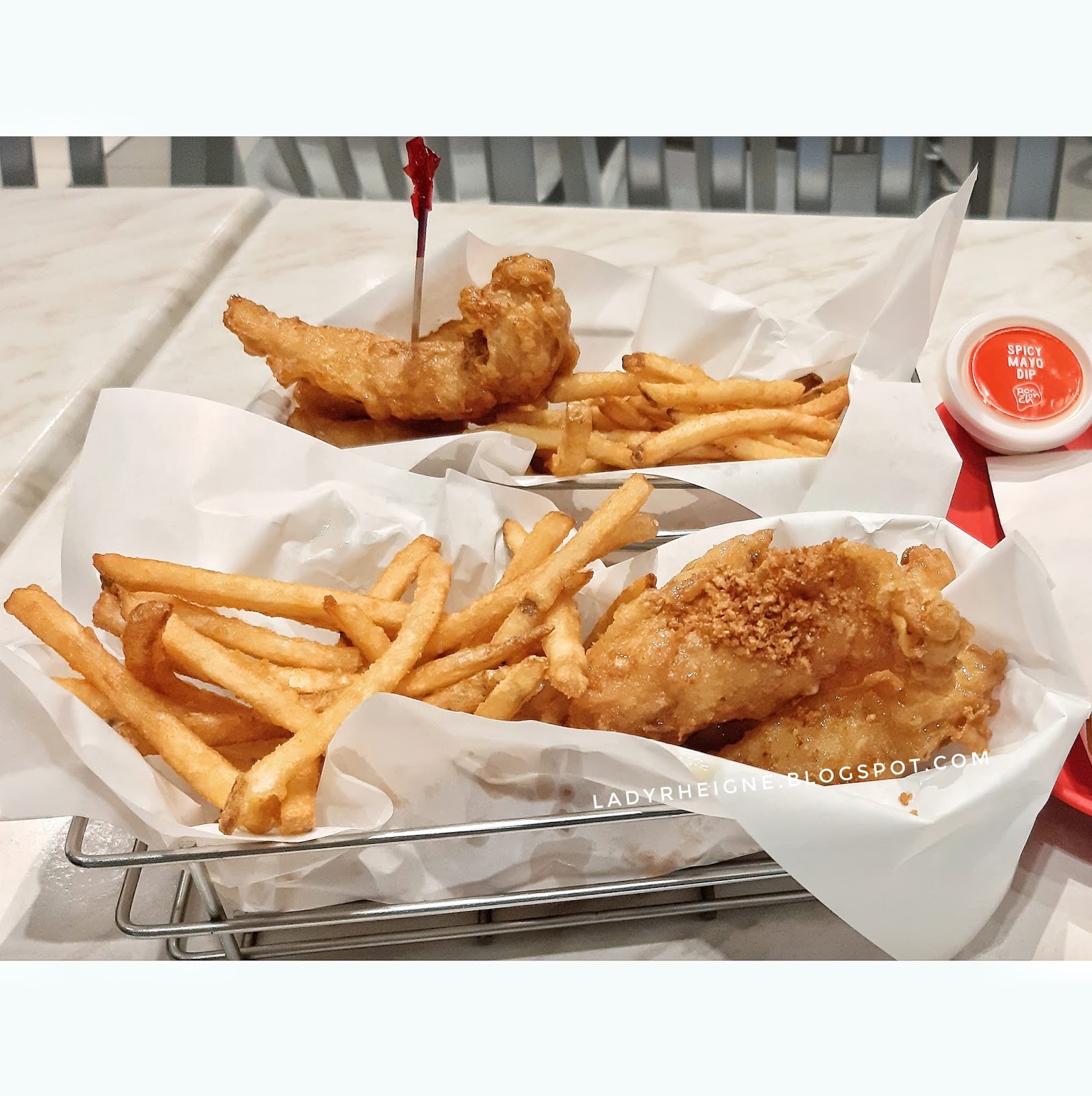 My Favorite Bonchon Soy Garlic Fish and Chips Boxed Meal - I am Lady ...