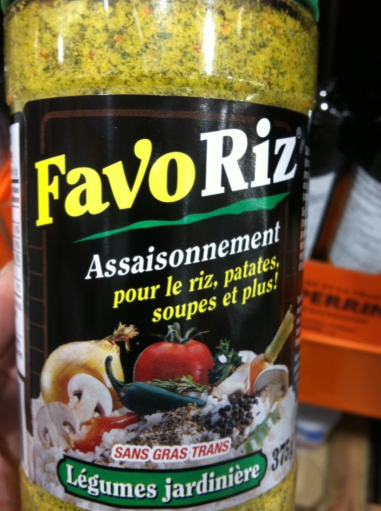 Le monstre du Blogness: prédateur du mauvais goût.: Favo-riz