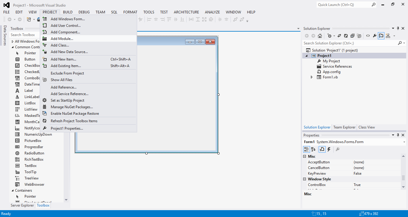 Membuat koneksi database ACCESS ke VB .Net ~ Vocus